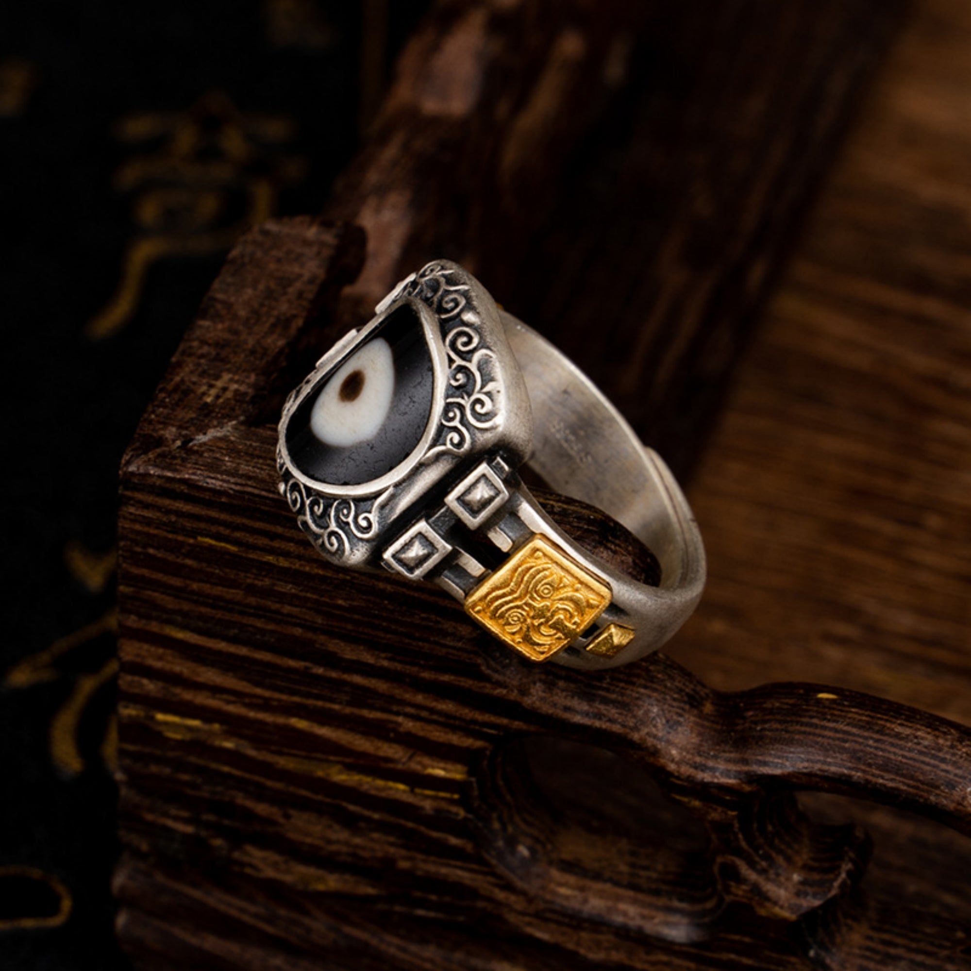 tibetan men ring