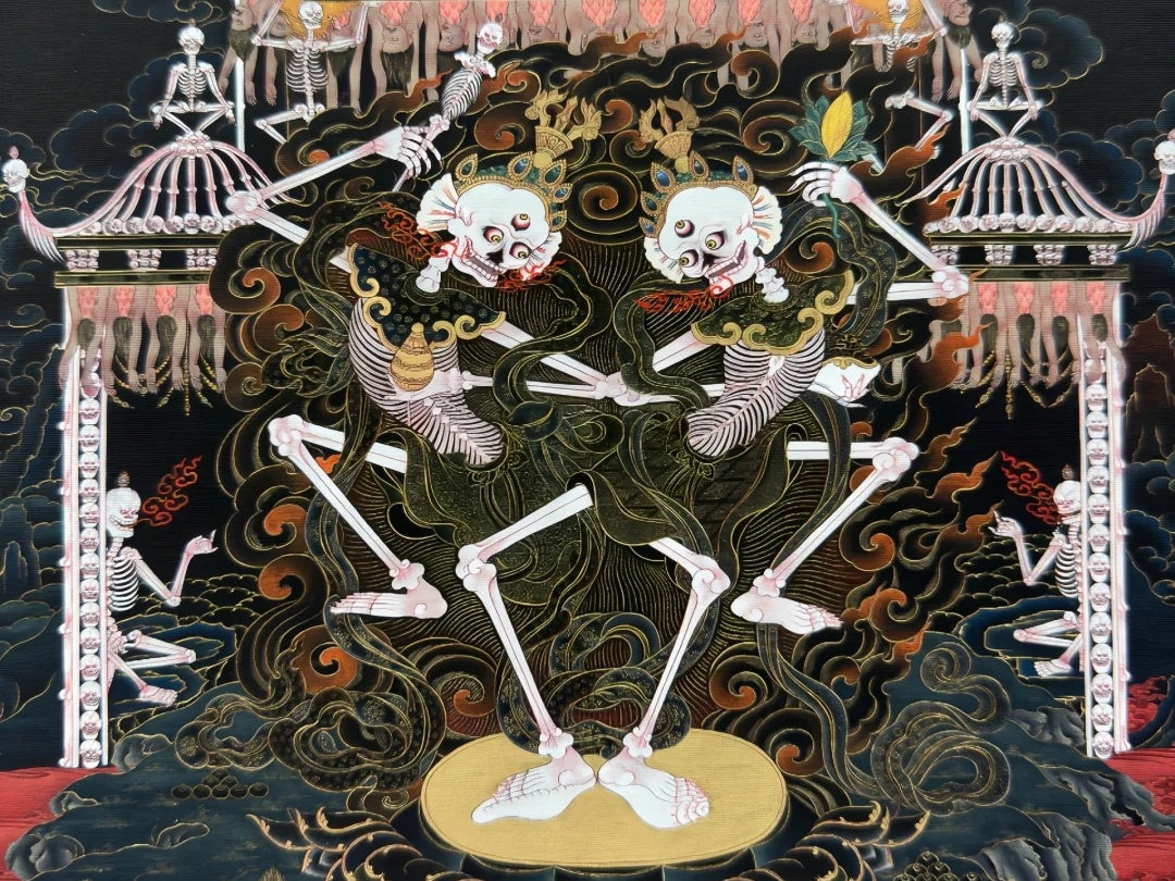 Chitipati: The Fierce Protector Deity of Tibetan Buddhism