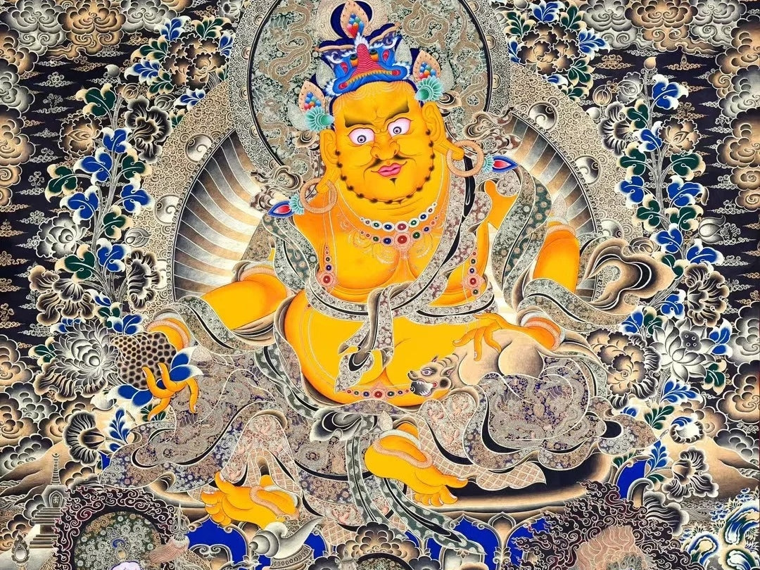 Discover the Story of the Yellow Jambhala: The God of Wealth in Tibeta