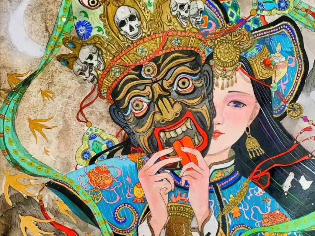 Introduction to the Tibetan Buddhist Goddess Zakiram: A Unique Wealth