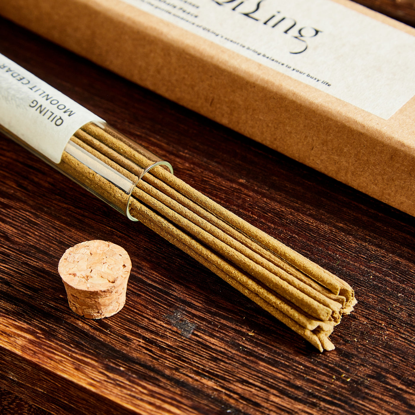 QiLing Aura Handmade Incense-Moonlit Cedar