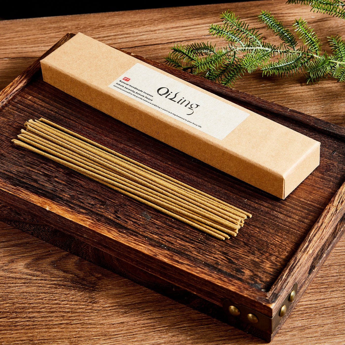 QiLing Aura Handmade Incense-Moonlit Cedar